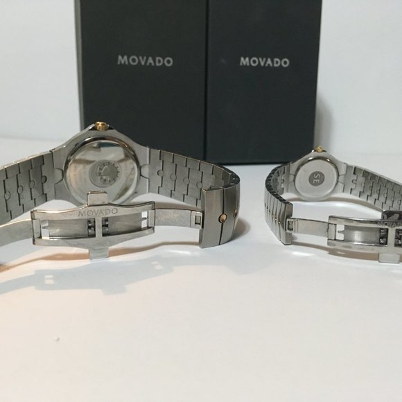 Movado | Accessories | Movado Museum Sport Se Rare His Hers Set Diamond ...